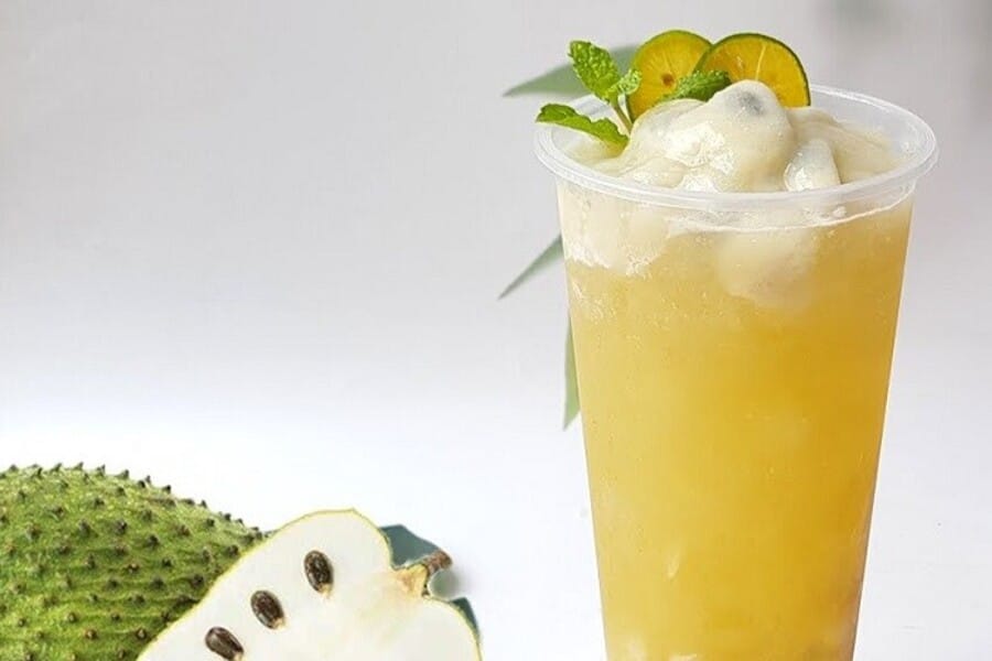 Cách làm trà mãng cầu đông lạnh tại nhà đơn giản - Huy Phát Fruits